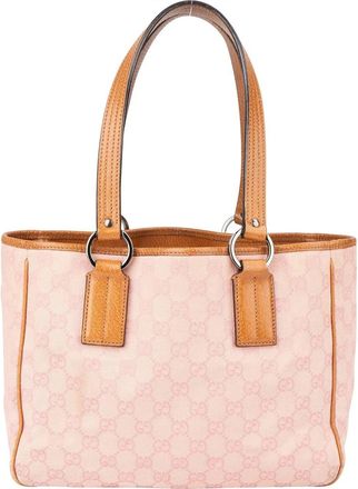 Gucci Crossbody Bags - Gucci GG Monogram Handbag - Gr. unisize - in Gold - für Damen