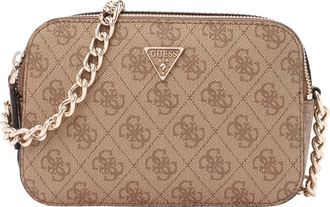 Guess Umh&auml;ngetasche Guess Satchel Bag Latte Logo/Brown