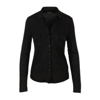 Majestic Filatures Damen, Blusen & Hemden, Schwarzk, MGr&ouml;&szlig;e