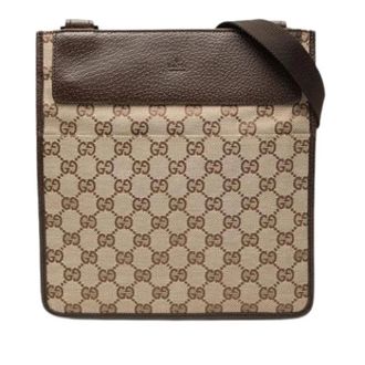 Gucci Pre-owned Vintage Canvas Crossbody Bag - - Pre-owned - Damen - Beige - ONE SIZE