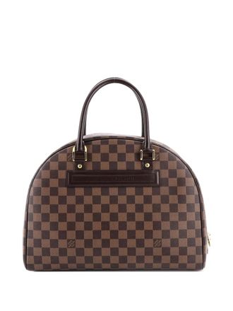 Louis Vuitton sac &agrave; bandouli&egrave;re Nolita Damier - Marron