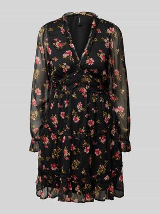 Vero Moda Tailliertes Minikleid mit Volants Modell SMILLA