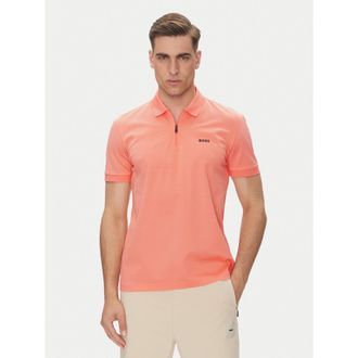 HUGO BOSS Poloshirt Philix Pima 50538177 Orange Regular Fit