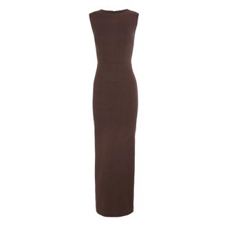 Cortana Umbra- figurbetontes braun-lila Kleid - - Dresses - Damen - Braun - M