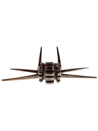 Dominic Jones scarab dragon Ring - Metallic