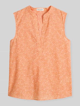 Marc O'Polo Loose Fit Blusentop aus reiner Baumwolle