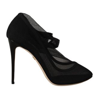 Dolce & Gabbana Elegante Schwarze Absatzschuhe - - Shoes - Damen - Schwarzk - 39 EU