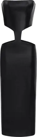 Lika robe-bustier &agrave; d&eacute;coupes - Noir