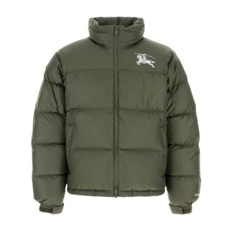 Burberry Highlands Puffer Jacket - - Jackets - Herren - Gr&uuml;n - XL