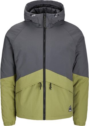 Jack & Jones JACK&JONES Herren JORTIMON Jacket Jacke, Iguana/Detail:Blocking, XS