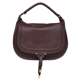 Chlo&eacute; Femme, Sacs, Brun, Taille: ONE Size Marcie Shoulder Bag