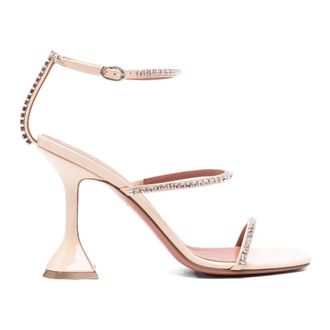 Amina Muaddi Gilda Sandal 95 - - Shoes - Damen - Rosa - 36 EU