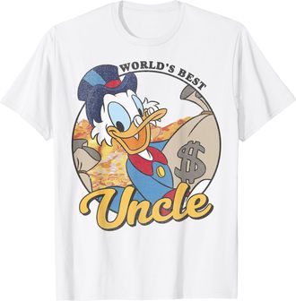 Disney DuckTales Scrooge McDuck Worlds Best Uncle T-Shirt