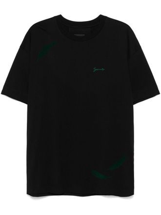 Givenchy t-shirt Feathers - Noir