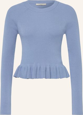 AllSaints Allsaints Pullover Jas Mit R&uuml;schen blau