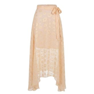 Trussardi Asymmetrischer Rock - - Skirts - Damen - Beige - S
