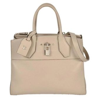 Louis Vuitton Pre-owned Leder louis-vuitton-Taschen - - Pre-owned - Damen - Beige - ONE SIZE