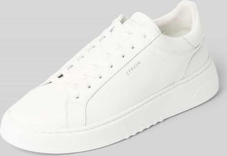 Copenhagen Sneaker aus echtem Leder mit Logo-Detail