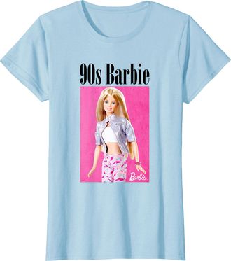 BARBIE T-Shirt f&uuml;r Damen, offiziell, Barbie 90er Jahre T-Shirt