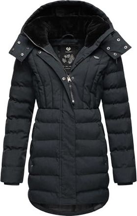 Ragwear Ashanta Manteau dhiver imperm&eacute;able &agrave; capuche pour femme Tailles XS &agrave; 6XL, Noir 24, L