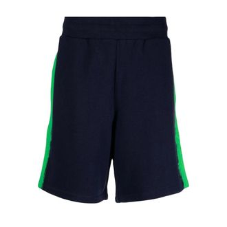 Moschino Blaue Casual Baumwollshorts f&uuml;r M&auml;nner - - Shorts - Herren - Blau - L
