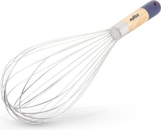 Zyliss E980209 Schneebesen, 32cm, Holz/Stahl, Backen/Mischen/Lebensmittelzubereitung, verantwortungsvoll angebautes Holz