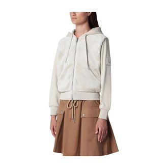 Moose Knuckles Roslyn Bunny Hoodie - - Sweatshirts & Hoodies - Damen - Wei&szlig; - M