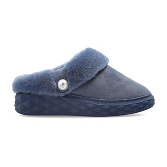 Jimmy Choo London Diamond Maxi Mule - - Shoes - Damen - Blau - 37 EU