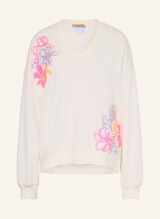 Smith & Soul Sweatshirt Mit Pailletten weiss
