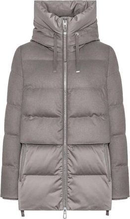 Duno Femme, Manteaux, Gris, Taille: 38 FR Piumino Keiko