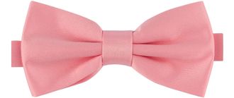 Ladeheid Herren Schmale Fliege M (12cm x 6cm), Puderrosa, 12cm x 6cm