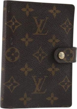Louis Vuitton Pre-owned Day Planner Cover - Femme - Pre-owned - Brun - Taille: ONE Size