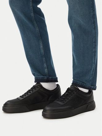 Calvin Klein Sneakers Chunky Cups Laceup Oxf Mix Mat HM0HM02326 Schwarz