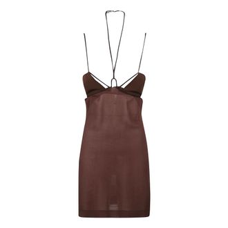 Nensi Dojaka Short Kleider - - Dresses - Damen - Braun - L