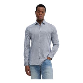 Michael Kors Hemd - - Shirts - Herren - Blau - XL