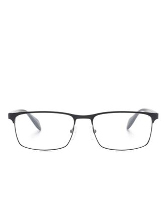 Emporio Armani lunettes de vue à monture rectangulaire - Noir