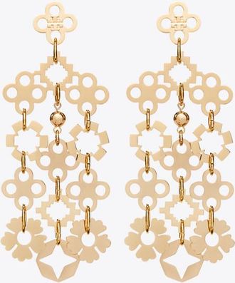 Tory Burch Forget Me Not Chandelier Earrings