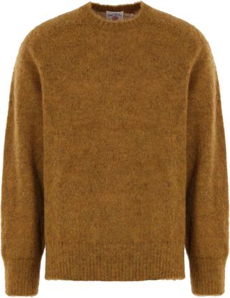 J.Press pull à col rond - Marron