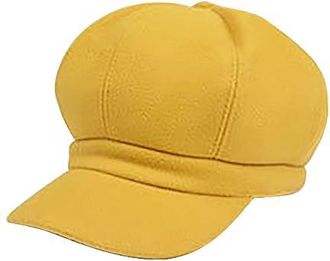 Generic Chapeau pour femme Automne et Hiver Chaud Mode Laine B&eacute;ret Peintre Chapeau d&ocirc;me Chapeau Dames Cap, b, Taille unique