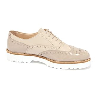 Hogan Italienische Klassische Francesina Schuhe - - Shoes - Damen - Beige - 38 1/2 EU