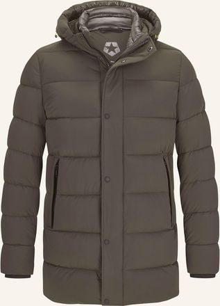 Milestone Steppmantel Mstedros Mit Abnehmbarer Kapuze gruen