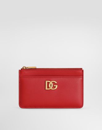 Dolce & Gabbana Portacarte - Frau Geldb&ouml;rsen Und Kleinlederwaren Rot Onesize