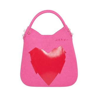 Marni Mw116f Charms Bag - - Bags - Damen - Rosa - ONE SIZE