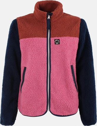 Danef&aelig; Danebirk Fleecejacke Pink Rot Dunkelblau