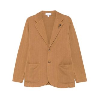 Lardini Herren, Jacken, Braun, 2XLGr&ouml;&szlig;e