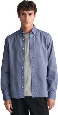 GANT Herren Slim Oxford Shirt KLASSISCHES HEMD SCHMALE PASSFORM, Persian Blue, XL EU