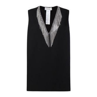 Sportmax &Auml;rmellose Oberteile - - Tops - Damen - Schwarzk - S