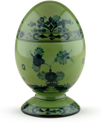 Ginori 1735 coquetier Oriente Italiano (21 cm) - Vert