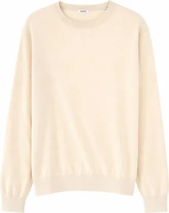 Aspesi Cotton-Silk-Linen Blend Sweater - Ivory