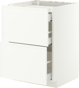 IKEA METOD / MAXIMERA Unterschr.f Kochf/2 Fronten/3 Sch